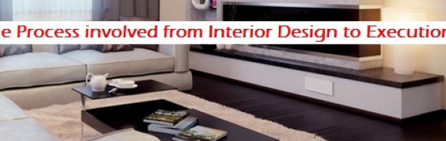 The Process involved from Interior Design to Execution by an Architect